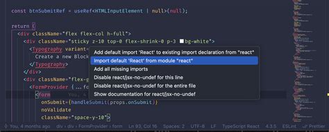 Jsx Import Fixes Do Not Support New React Jsx Transform Without React Import · Issue 41762