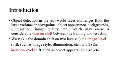 Domain Adaptive Faster RCNN For Object Detection In