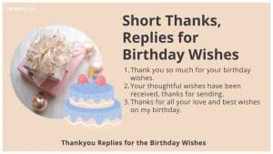 101 Best Thank You Replies For Birthday Wishes