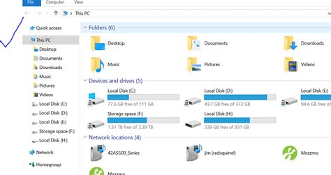 W10 Pro Rtm File Explorer Error Duplicate Folders Showing Up