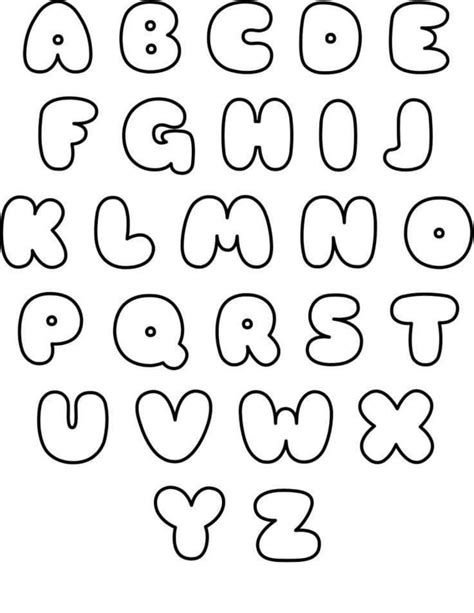 Letra Globo Lettering Udocz Tipos De Letras Abecedario Letras