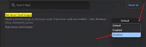 How To Disable Tab Hover Preview In Chrome Firefox Edge Opera