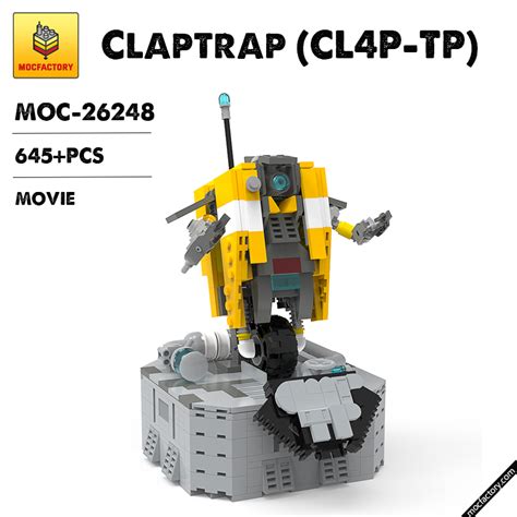 Moc 26248 Claptrap Cl4p Tp Mit 645 Stück Lepin Germany