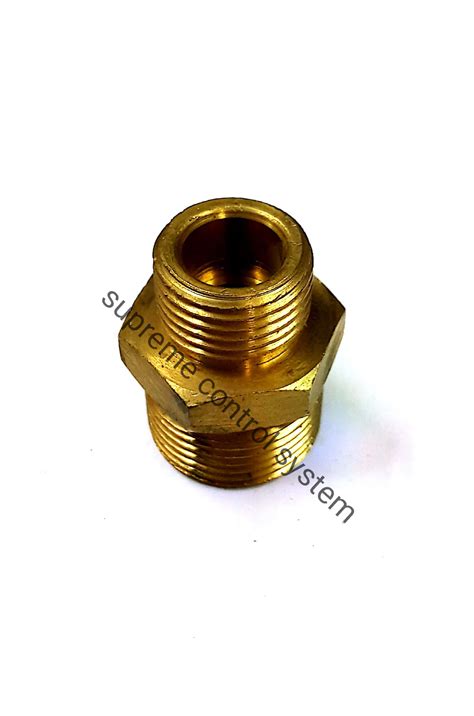 Brass Hex Nipple Supreme Control System