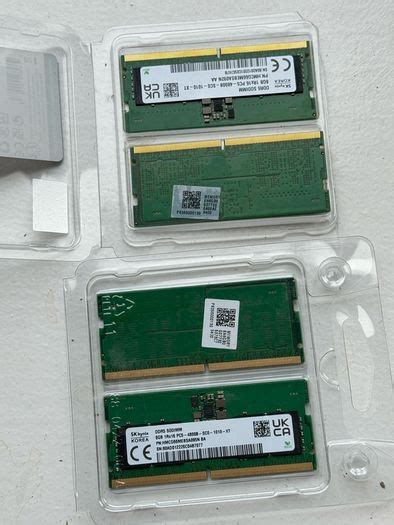 New 4x832gb Sk Hynix Sodimm Laptop Ram Ddr5 4800mts For Sale In Dublin 8 Dublin From Refaxndn