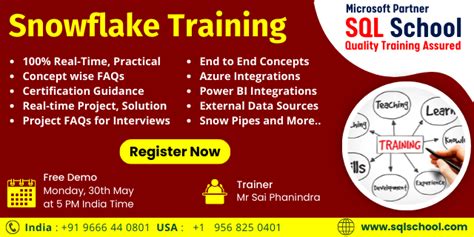 Sql School Snowflake Training With Azuredatasource And