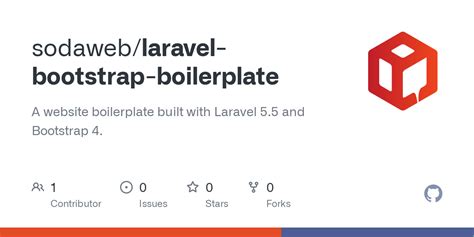 Github Sodaweblaravel Bootstrap Boilerplate A Website Boilerplate Built With Laravel 55 And