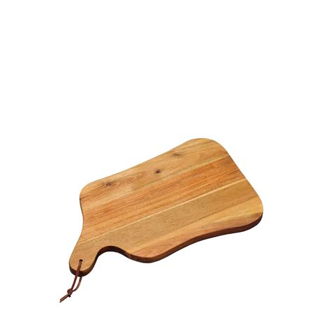 საჭრელი დაფა ხის ტყავის საკიდით 37 5×23 სმ Kesper Superstore Ge