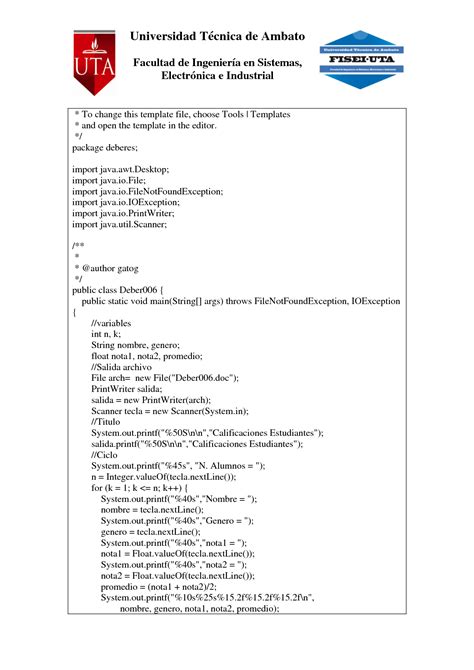 SOLUTION Ejercicios De Java Studypool