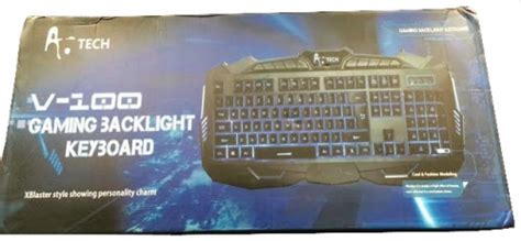 A Tech V 100 Gaming Backlight Keyboard Price In Bangladesh BDStall