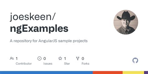 GitHub Joeskeen NgExamples A Repository For AngularJS Sample Projects