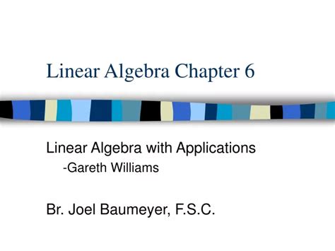 Ppt Eigenvalues And Eigenvectors In Linear Algebra Powerpoint