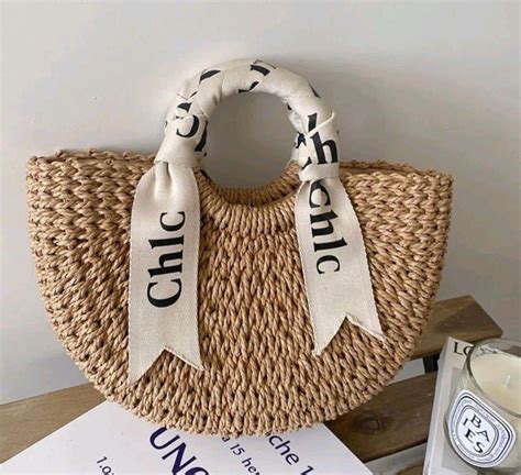 Chloe Semi Citcle Basket Bag Womens Fashion Bags And Wallets Beach Bags On Carousell