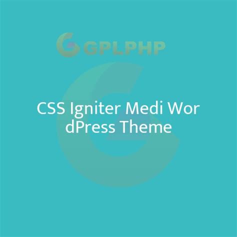 CSS Igniter Medi WordPress Theme 1 7 1 Business CSS Igniter WordPress Themes GPLPHP