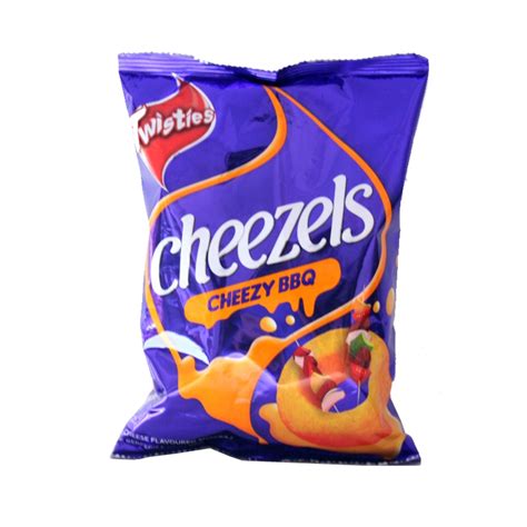 Cheezel Cheezy Cheese Bbq นำเข้าจากมาเลเซีย ขนมวงรสชีส และรสบาร์บีคิว