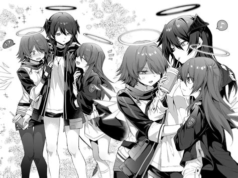 Exusiai And Mostima Arknights Drawn By Kataokasan Danbooru