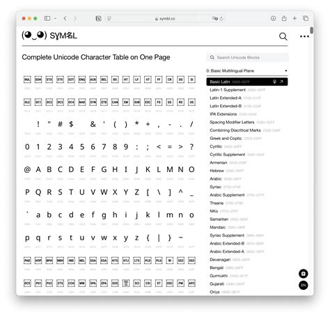 Space Bar Symbol Unicode