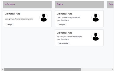 Column In Uwp Kanban Board Control Syncfusion