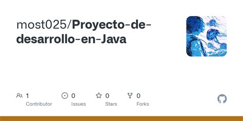 Github Most025 Proyecto De Desarrollo En Java