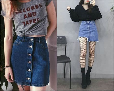 20 แฟชั่นกระโปรงยีนส์ฮิตๆ ใส่แบบนี้สิเริ่ด Ladyissue เว็บรีวิวเครื่องสำอาง ชุมชนผู้หญิง ฮาวทู