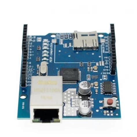 Jual Ethernet W5100 Shield Module For Arduino Uno And Mega Kota Surabaya Tri Elektronika Parts