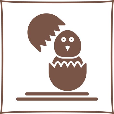 Icono De Vector De Pollito 20704885 Vector En Vecteezy