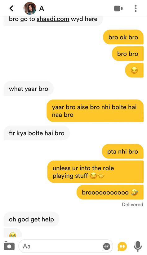 Bro 😏 R Bumble