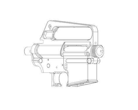 🔫 C 604 Receiver Set Partial Fence Airsoft Aeg ・ Stl File For 3d Printing・cults
