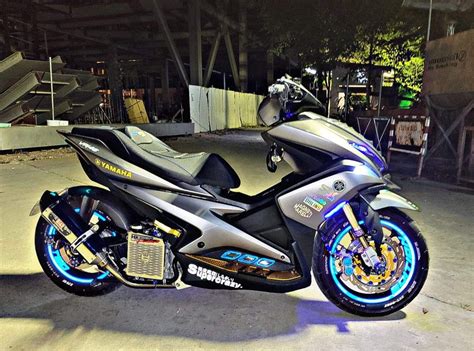 Custom Aerox 155 Yamaha Motorcycle