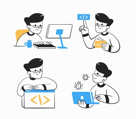 280 Tired Computer Programmers Stock Illustrations Royalty Free Vector Graphics And Clip Art