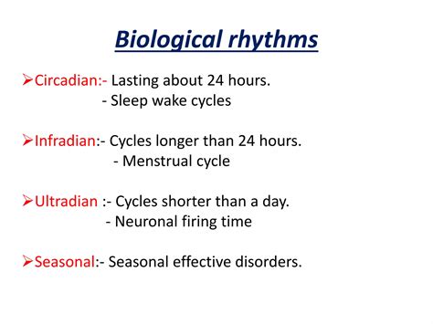 Scope Of Chronobiology Pptx