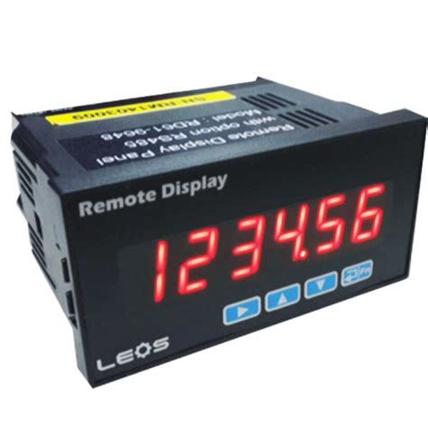 Modbus Remote Display Panel 6Digit LEOS METER SME INTER