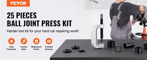 Vevor Ball Joint Press Kit 25 Pcstool Kit C Press Ball Joint Remove