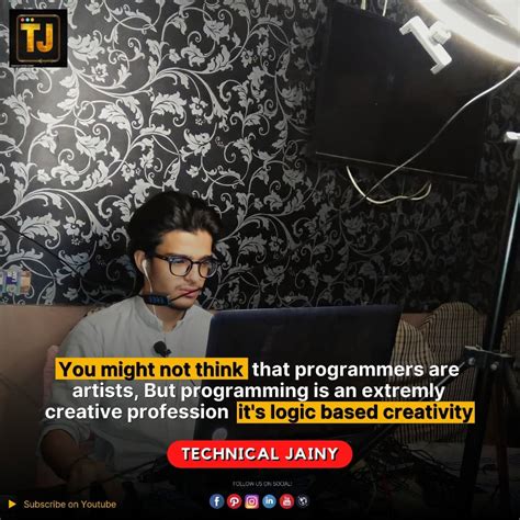 Technical With Jainy Youtube Tutorial Programming Coding Programmer Python Developer