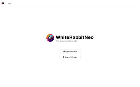 WhiteRabbitNeo Es Su Copiloto De Ciberseguridad