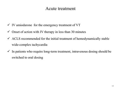 Amiodarone Drug Of The Month Pptx