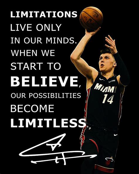 tyler herro basketball motivational inspirational quote digital art by vernando moreira fine