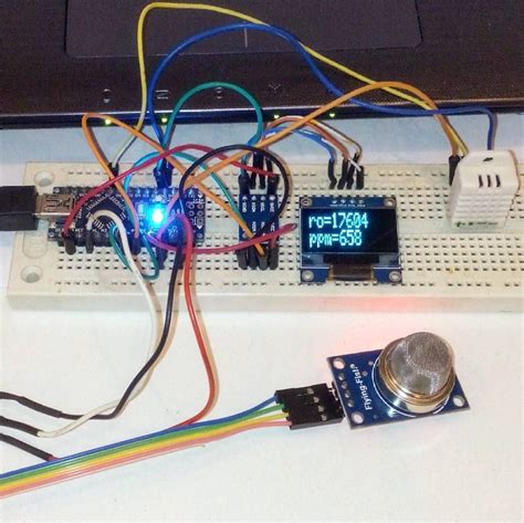 Arduino Mq135 Sensor Based Co2 Meter Measure Co2 Using 56 Off