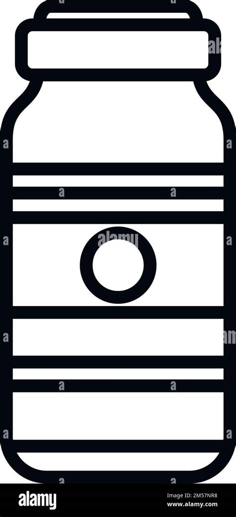 Seasonal Allergy Injection Icon Outline Vector Allergic Spring Season Flu Stock Vector Image