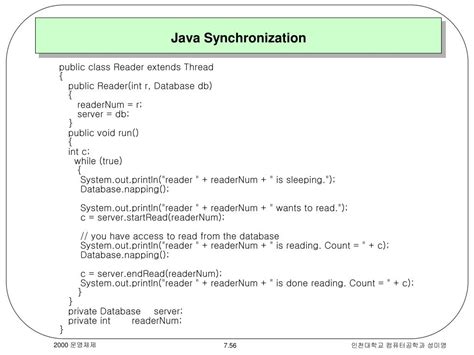 Ppt Java Synchronization ~ Powerpoint Presentation Free Download