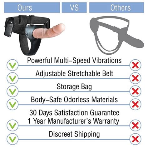 Hollow Strap On Adult Adjustable Massager Realistic Man G Spot Dildo