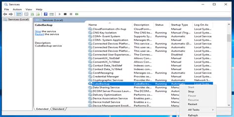 Cubebackup Command Line Manual Cbsrv