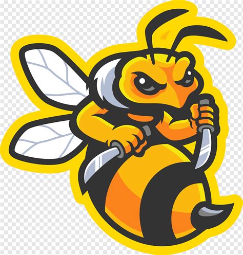 Angry Bee Logo