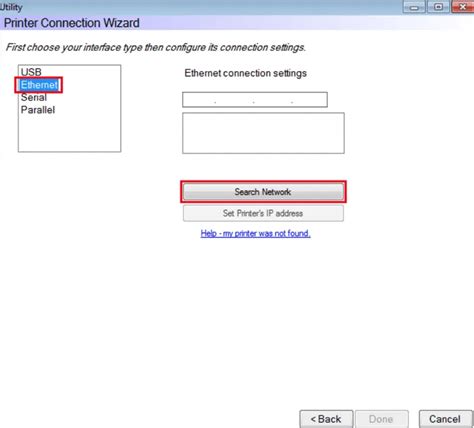 Retail How To Connect My Mc3 Via Ethernet For Wifi Printing Windows