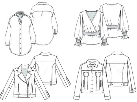 Flat Cad Designs For Your Fashion Products Upwork