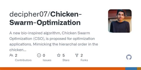 Github Decipher07chicken Swarm Optimization A New Bio Inspired Algorithm Chicken Swarm