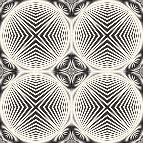 Vector Striped Seamless Pattern With Diagonal Cross Lines Stripes