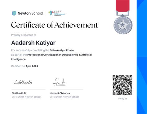 Datascience Artificialintelligence Dataanalysis Certification