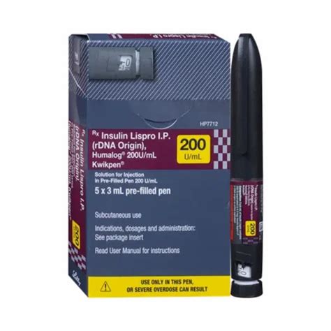 Insulin Lispro Ip Injection 5 Ml 200U Ml At 774 Pack In Nagpur ID 23290559712