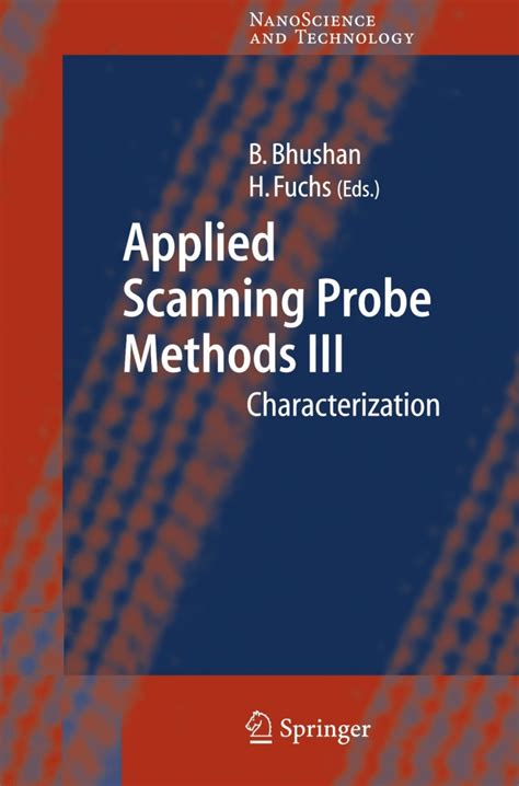 Applied Scanning Probe Methods Iii Characterization 1st Edition Premiumjs Store